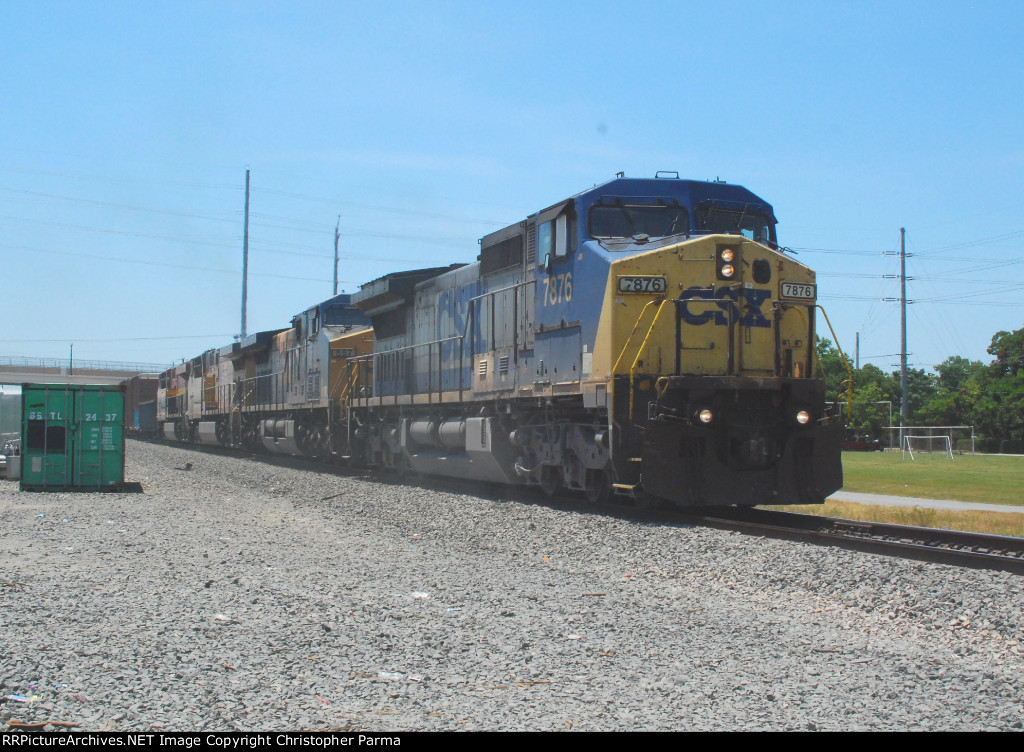 CSXT 7876 East